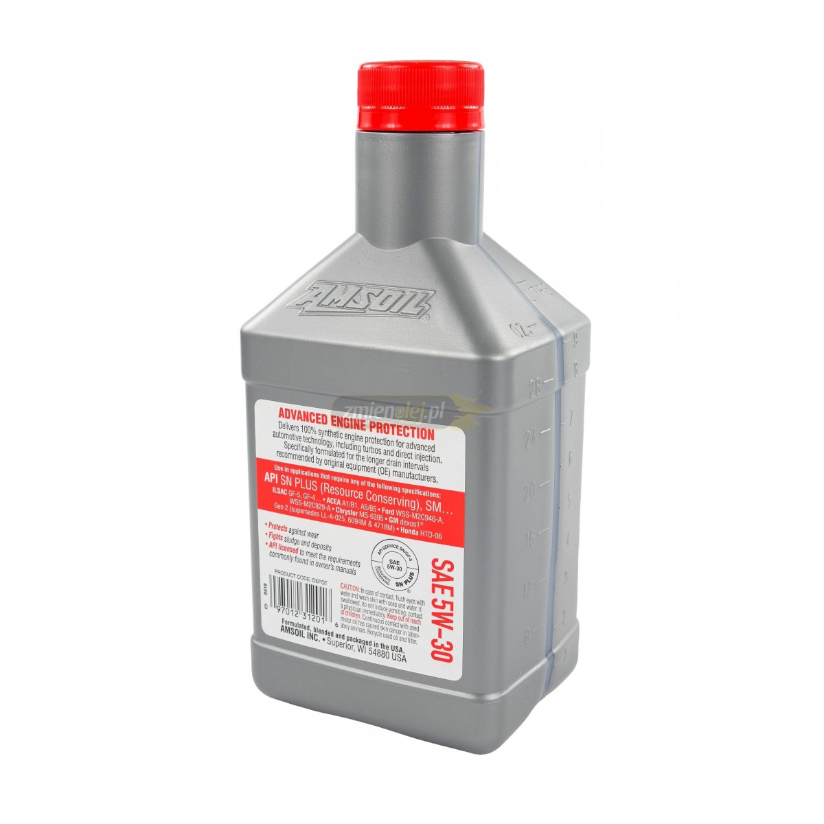 AMSOIL 5W30 OE Synthetic Motor Oil 0.946L